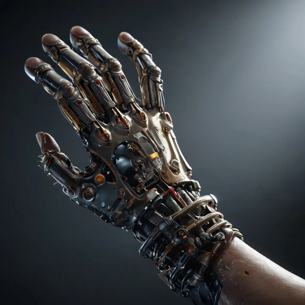 Exploring the Mechanics of Moving Prosthetic Hands