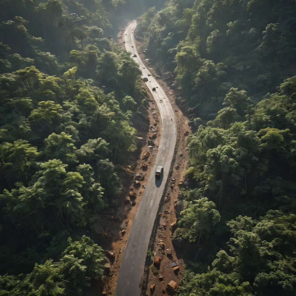 Exploring the Impact of Road Construction on Rainforests