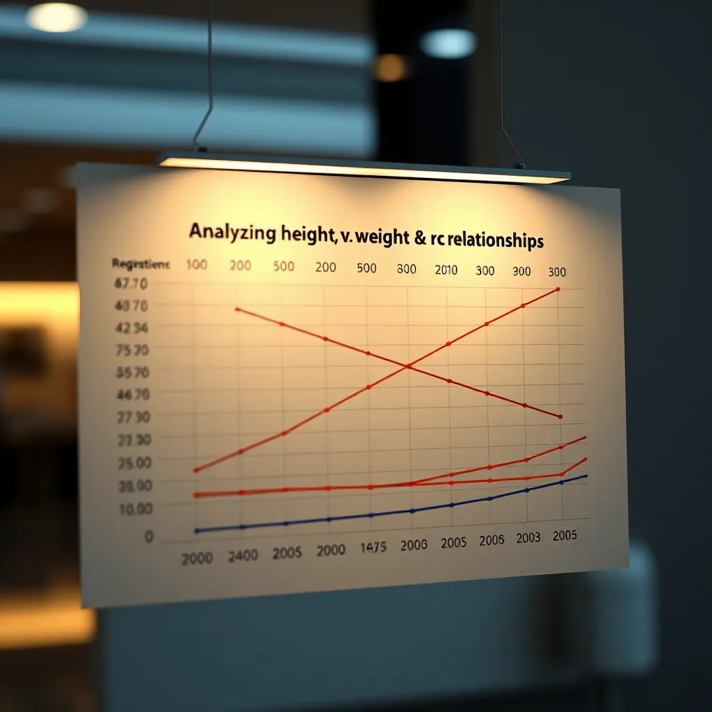 Analyzing Weight, Height, and Age Relationships